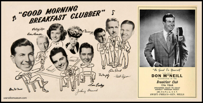 The Legacy That Was Don McNeill’s Breakfast Club – USA Radio Museum