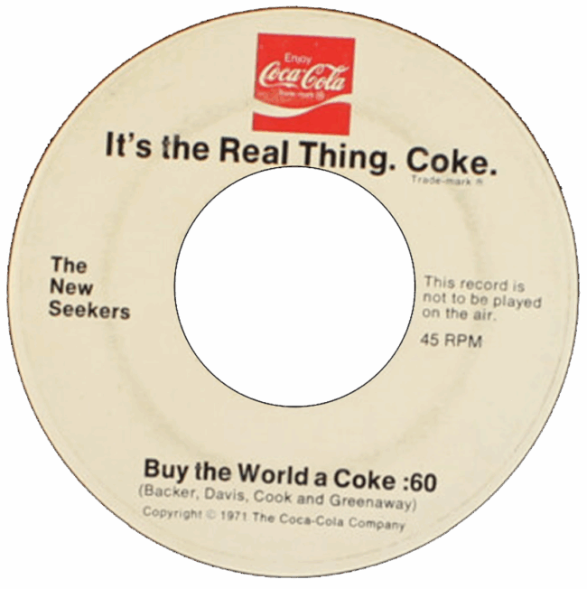 Pop Goes With Coke: When Pop Artists Sang ‘It’s The Real Thing’ – USA ...