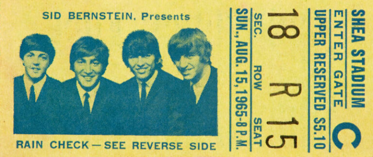 August 15, 1965: The Night the Beatles Electrified and Rocked Shea ...