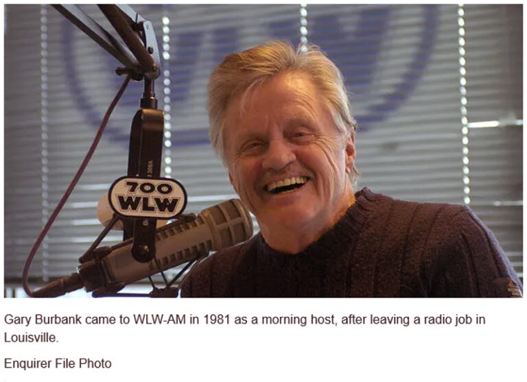 Godspeed, Gary Burbank: A Legend in Frequencies, the Voice of Signaled ...