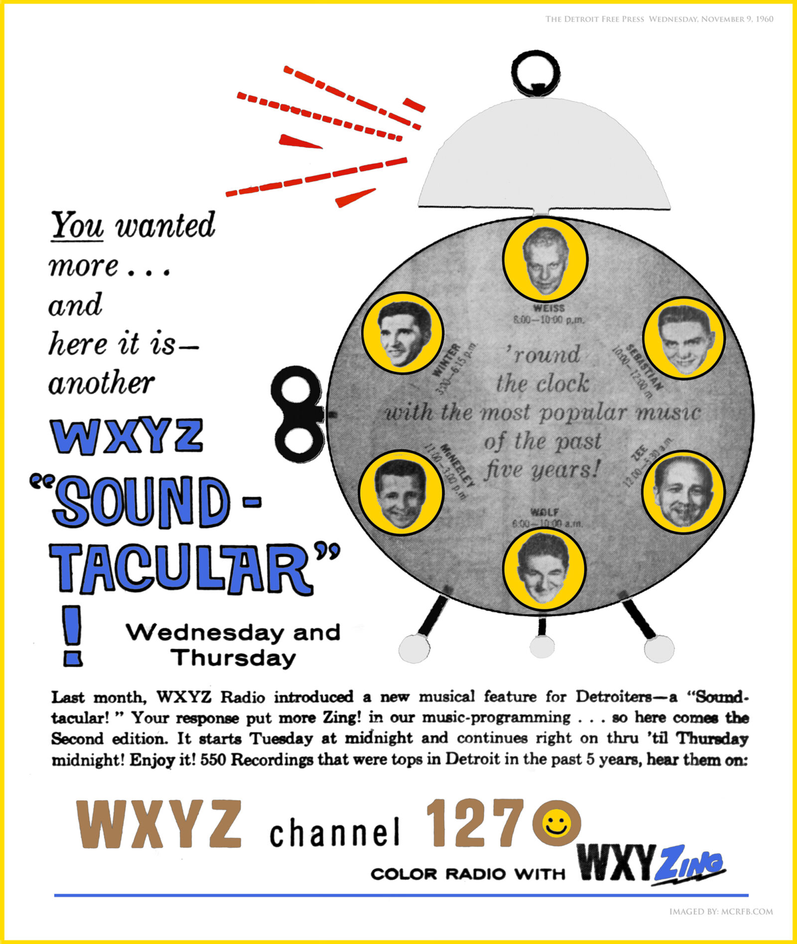 WXYZ 1270: Top 40 Legacy and the ‘Detroit Sound’ That Shaped a ’60s ...